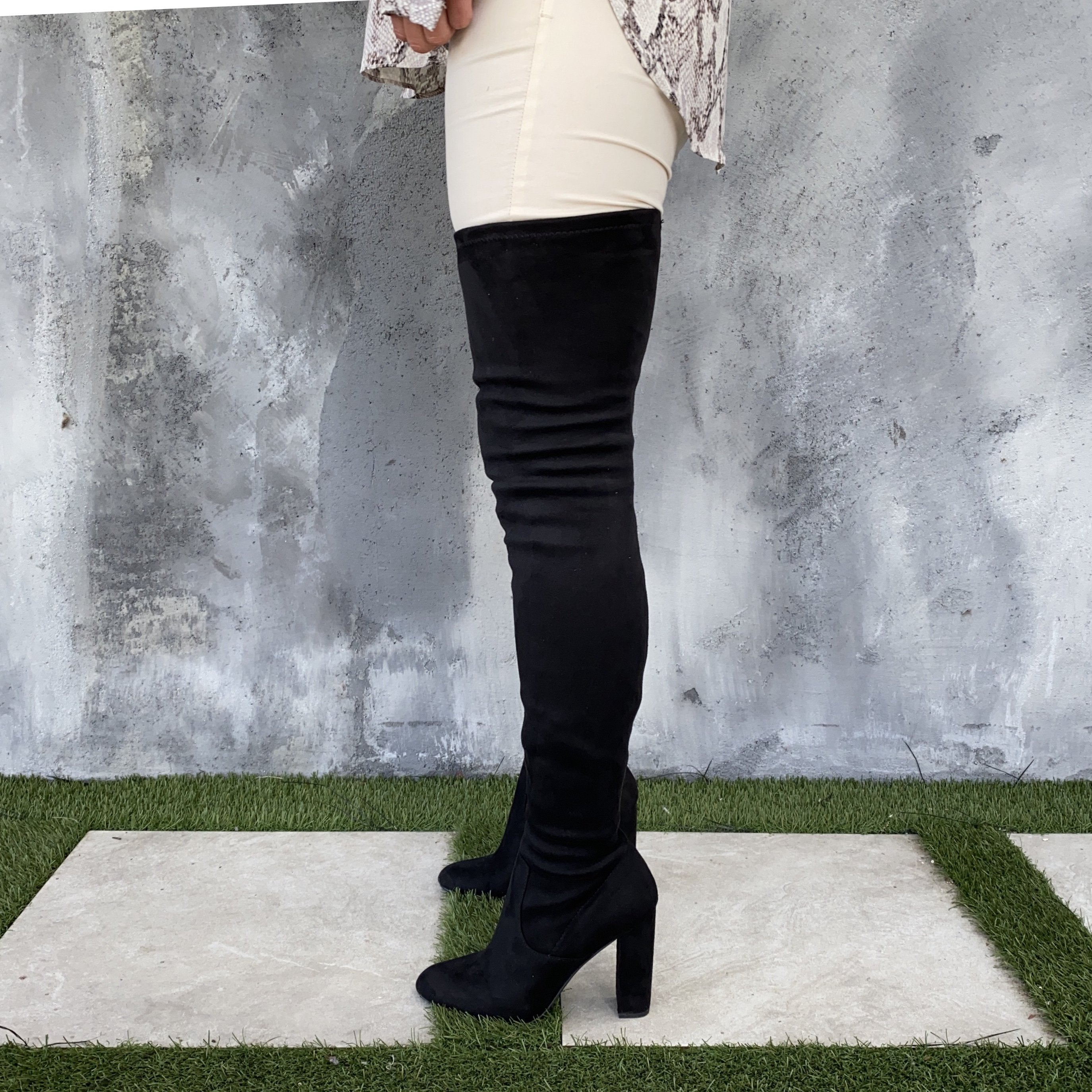Catwalk Knee High Boots - Dainty Hooligan